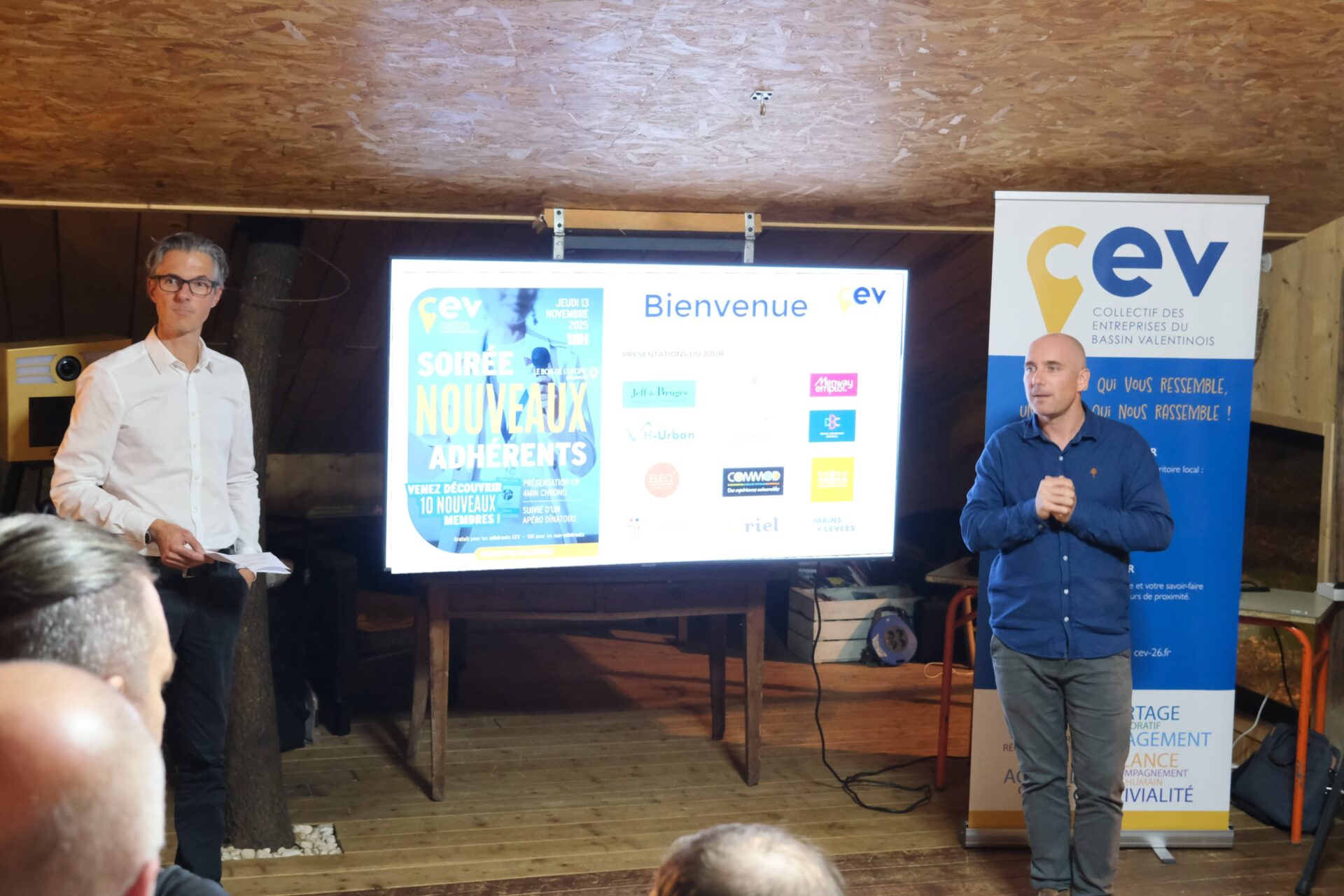 Retour Soirée Nouveaux adhérents du CEV - CEV